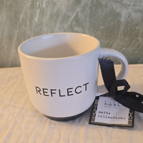 Nicole Miller | Dining | Nicole Miller Matte Reflect Mug | Poshmark